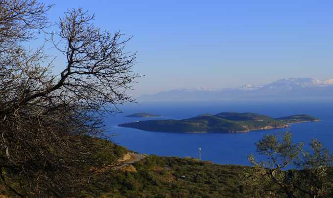 Τριζόνια, το καταπράσινο νησί του Κορινθιακού - Ανακαλύψτε τη Δωρίδα
