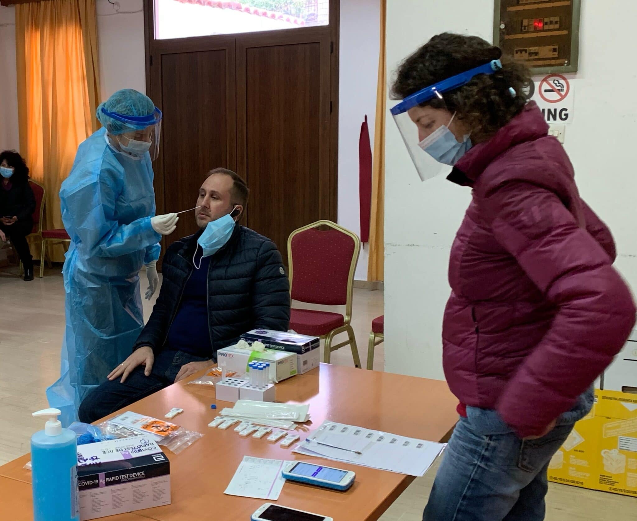 26 έλεγχοι ταχείας ανίχνευσης αντιγόνου (rapid test), διενεργήθηκαν σε ...